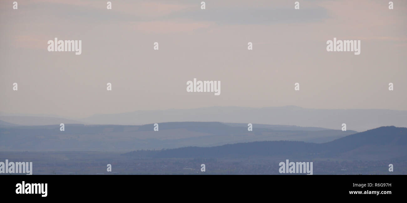 Misty mountain landscape gray hi-res stock photography and images - Alamy