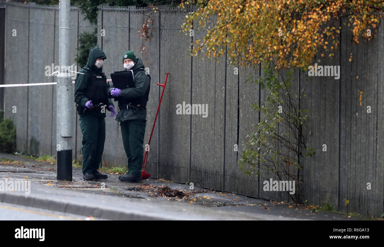 Jim donegan shot dead on glen road hi-res stock photography and images ...