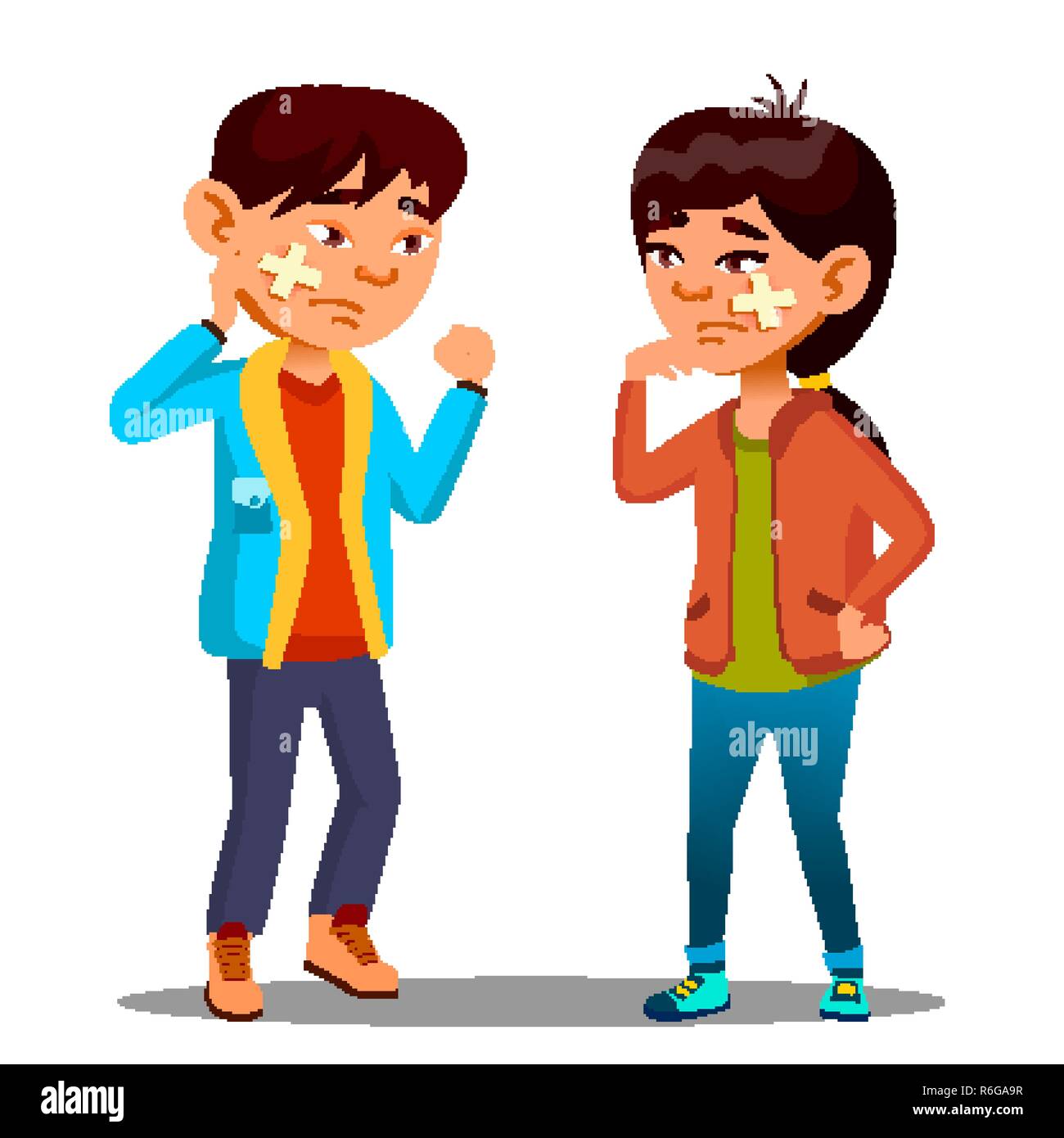 Sad Boy And Girl Conversations