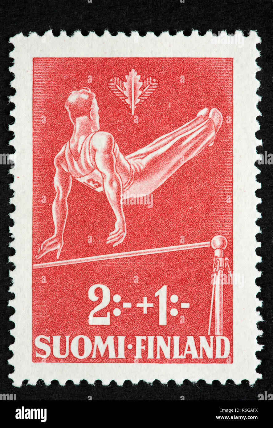 Finnish postage stamp Stock Photo - Alamy