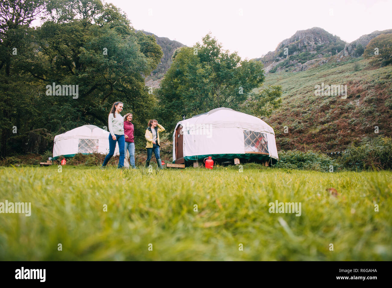 Going back to camp hi-res stock photography and images - Alamy