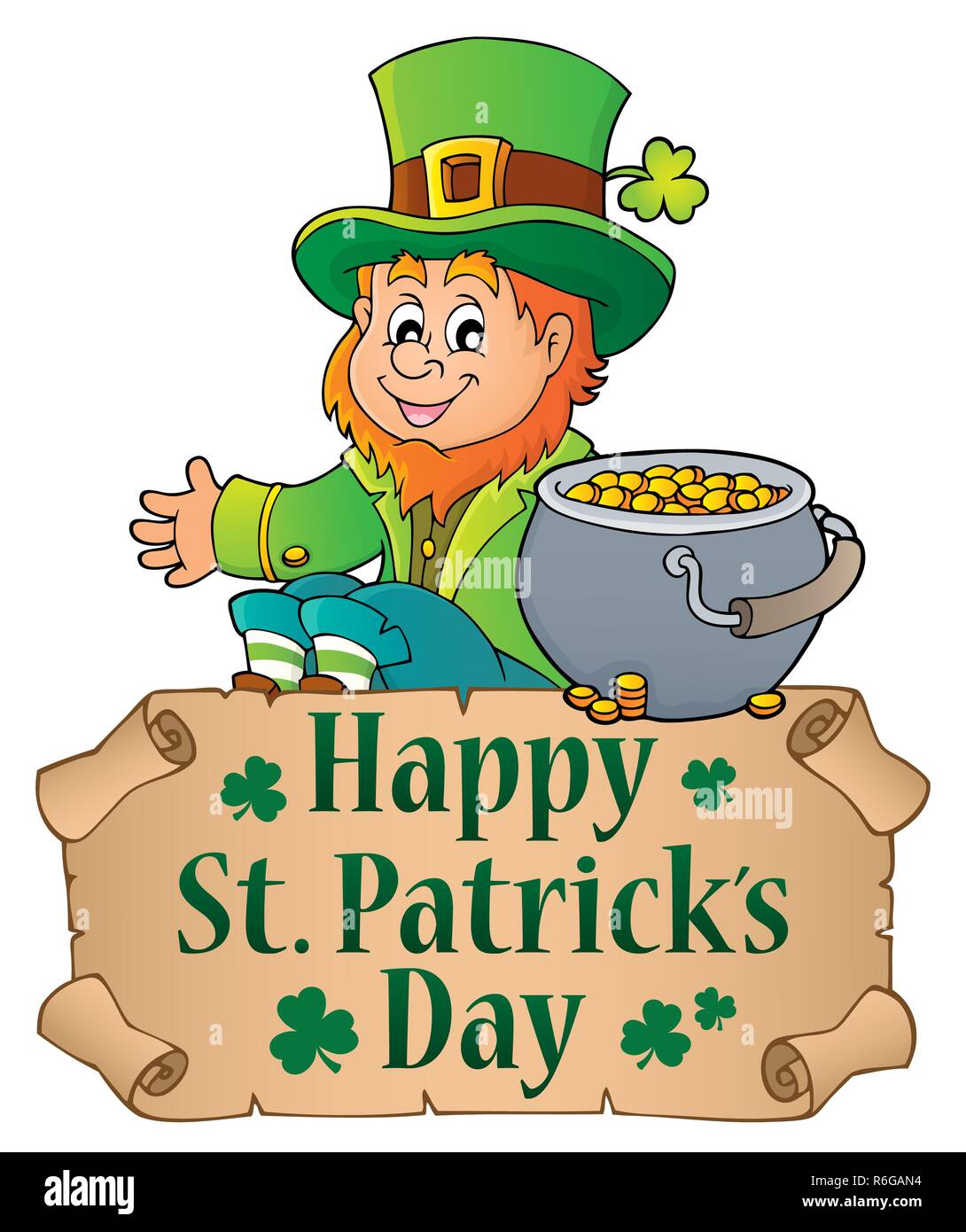 Happy St Patricks Day theme 5 Stock Photo - Alamy