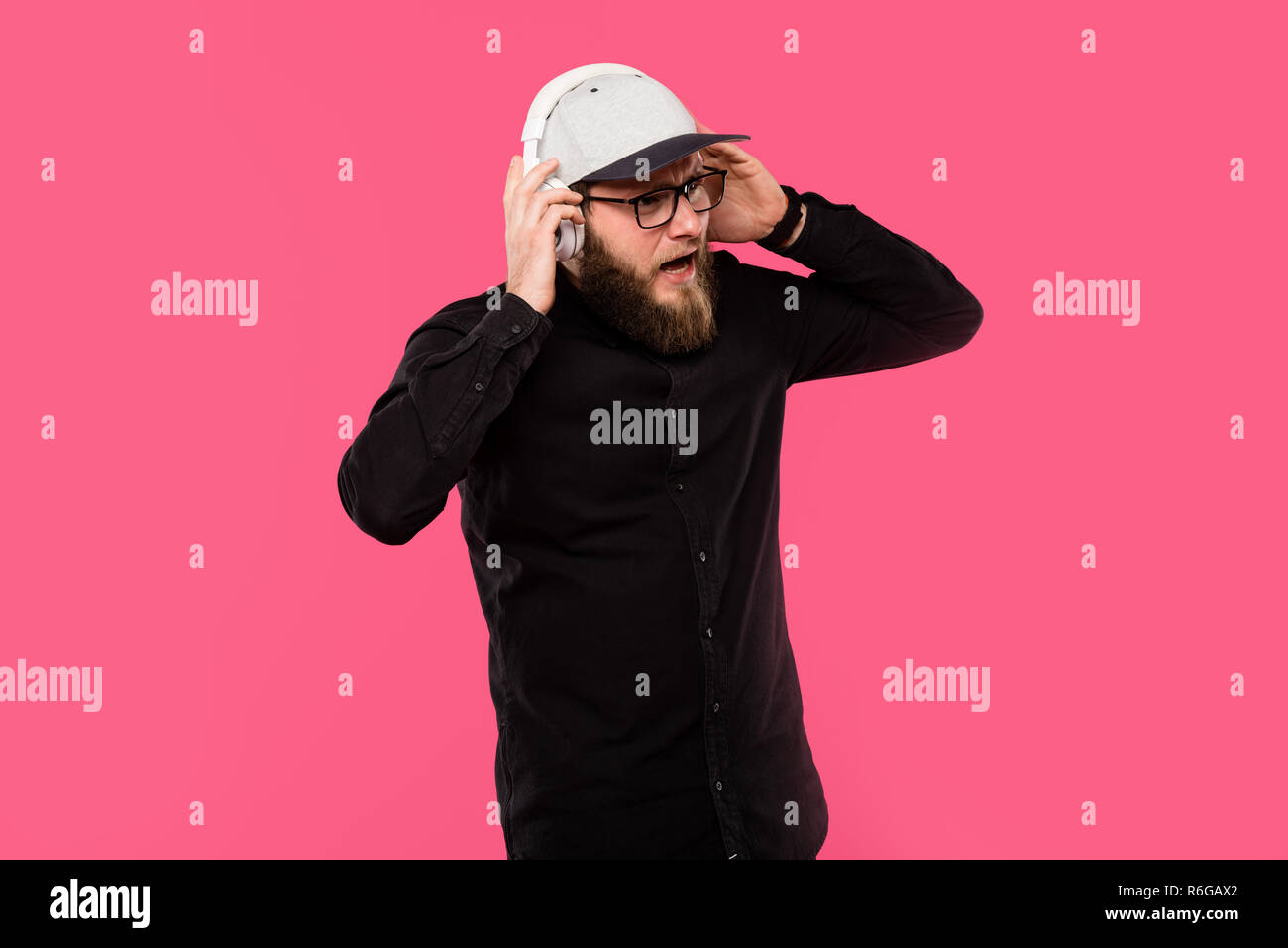 Taking off hat man hi-res stock photography and images - Alamy