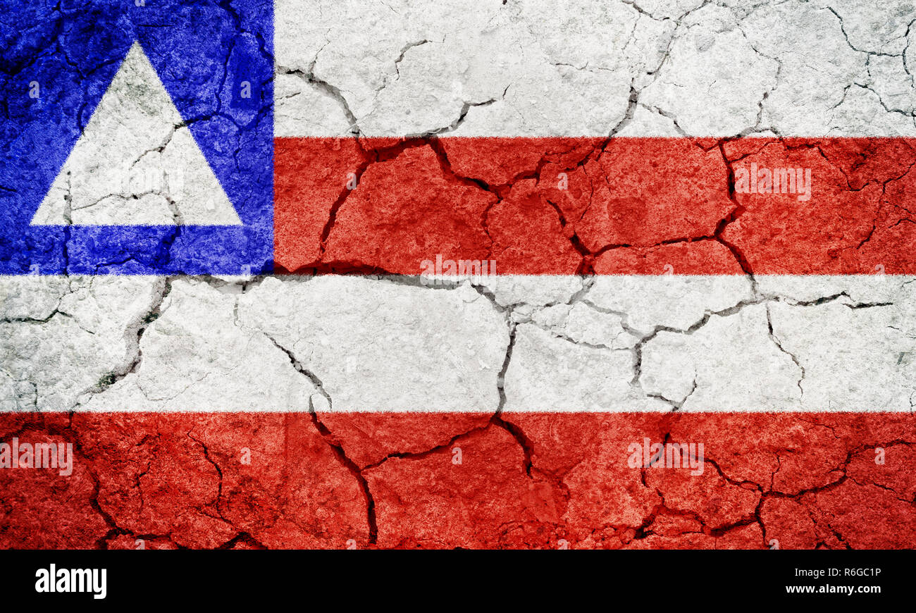 Bahia, state of Brazil, flag Stock Photo - Alamy