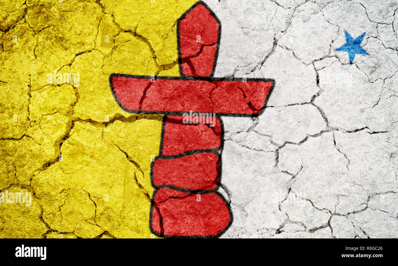 Nunavut flag hi-res stock photography and images - Alamy