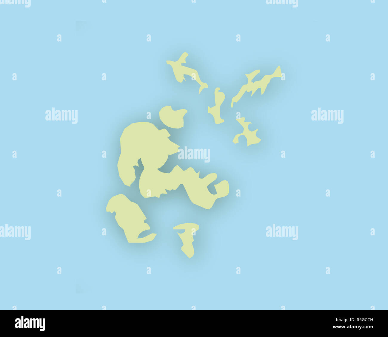 Orkney islands scotland map hi-res stock photography and images - Alamy