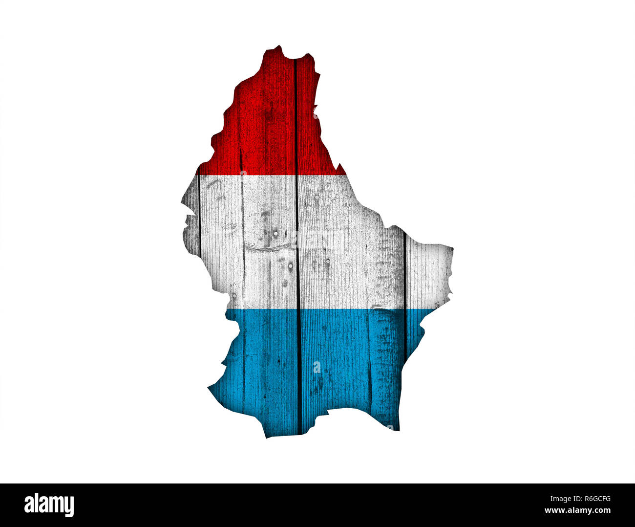 Luxembourg flag map hi-res stock photography and images - Alamy
