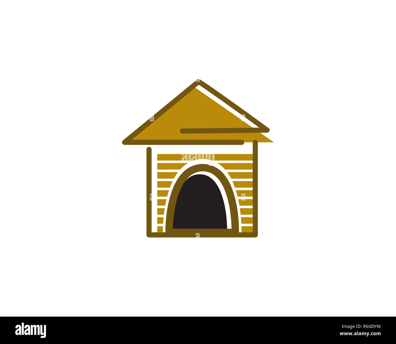 pet house logo Stock Photo - Alamy