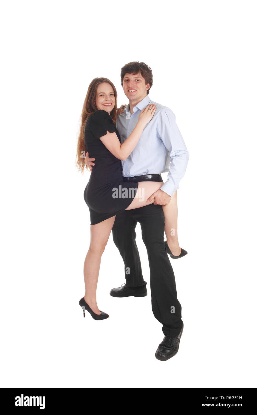 Two girls dancing together Cut Out Stock Images & Pictures - Alamy