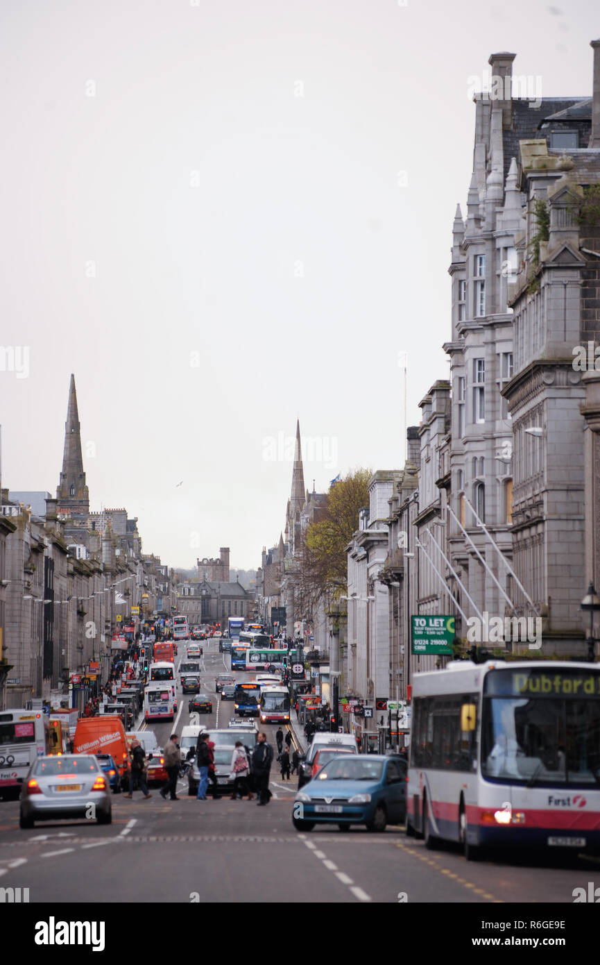 Aberdeen Three Girls In The Street High Resolution Stock Photography ...