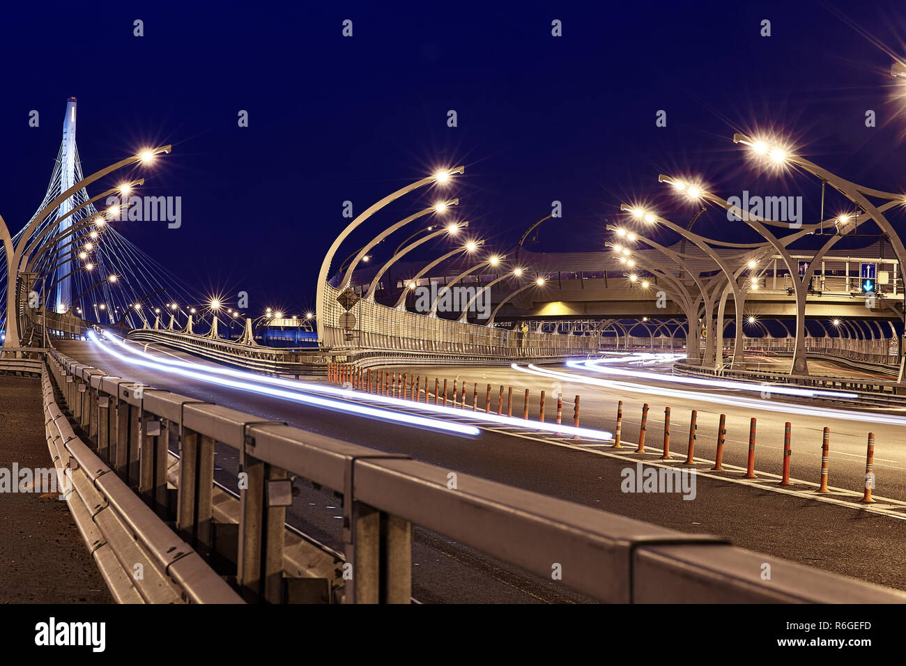 St. Petersburg, Russia - August 24, 2018: Night view of Saint ...