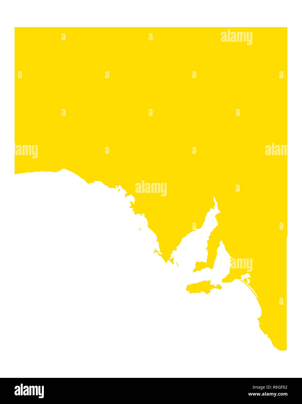 Map of south australia hi-res stock photography and images - Alamy