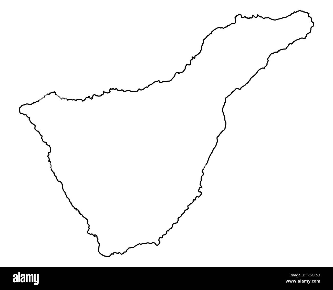 map of tenerife Stock Photo - Alamy