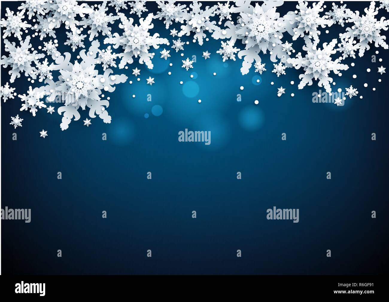 Realistic shine Banner with place for text template. Paper cut ...