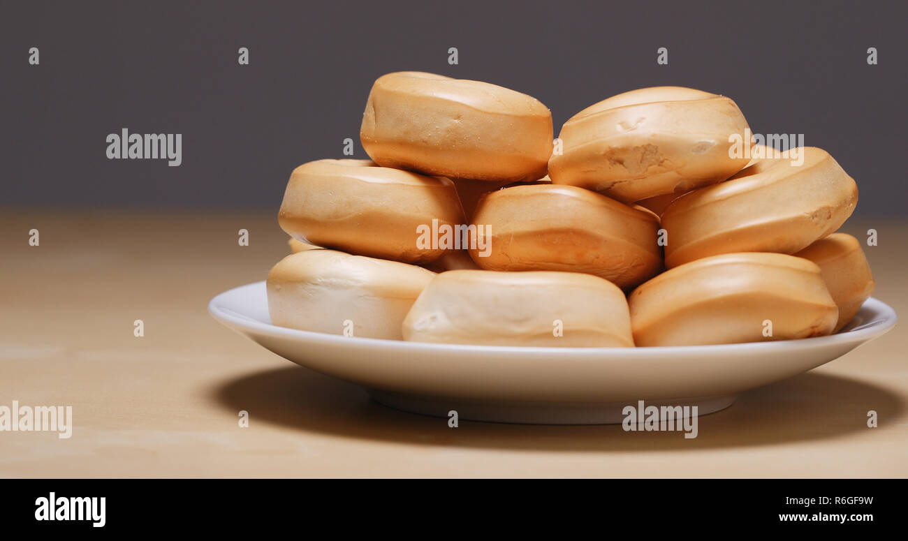 Hong Kong style bubble cookies Stock Photo - Alamy