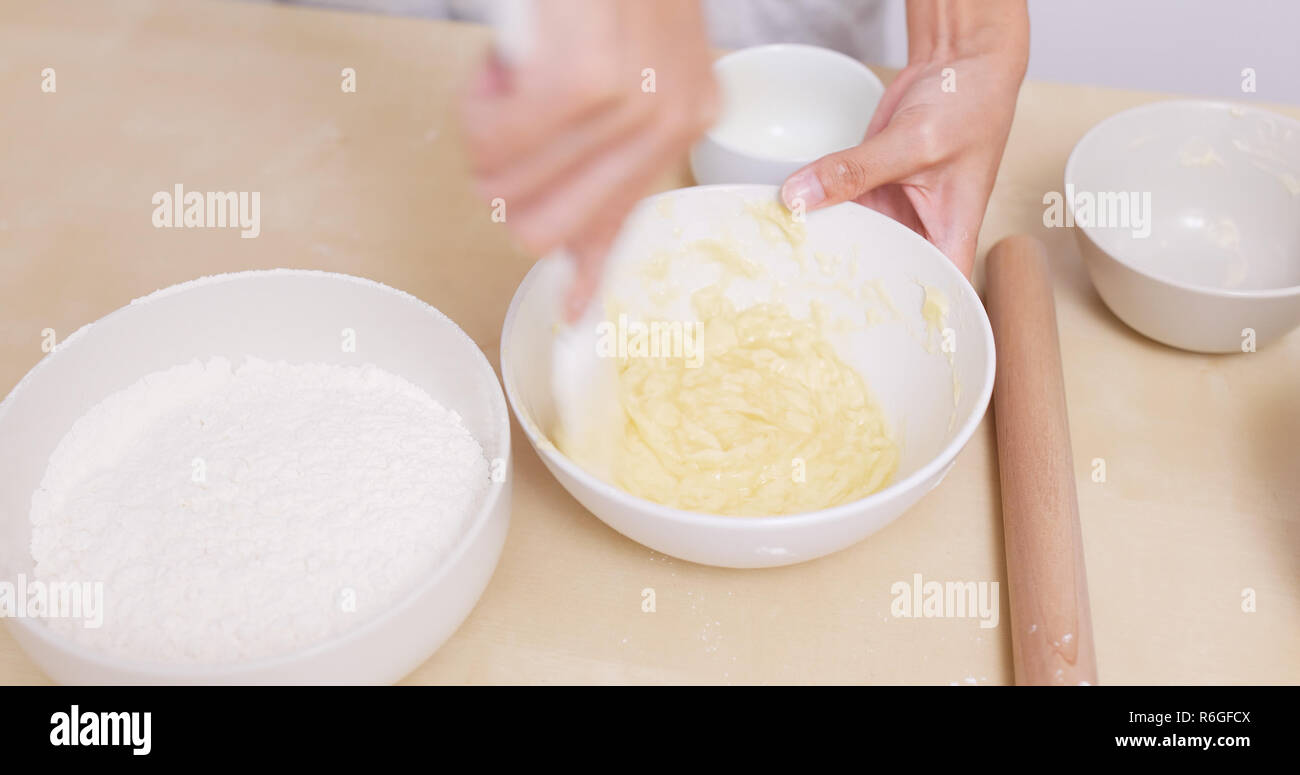 Making cookies at home Stock Photo - Alamy