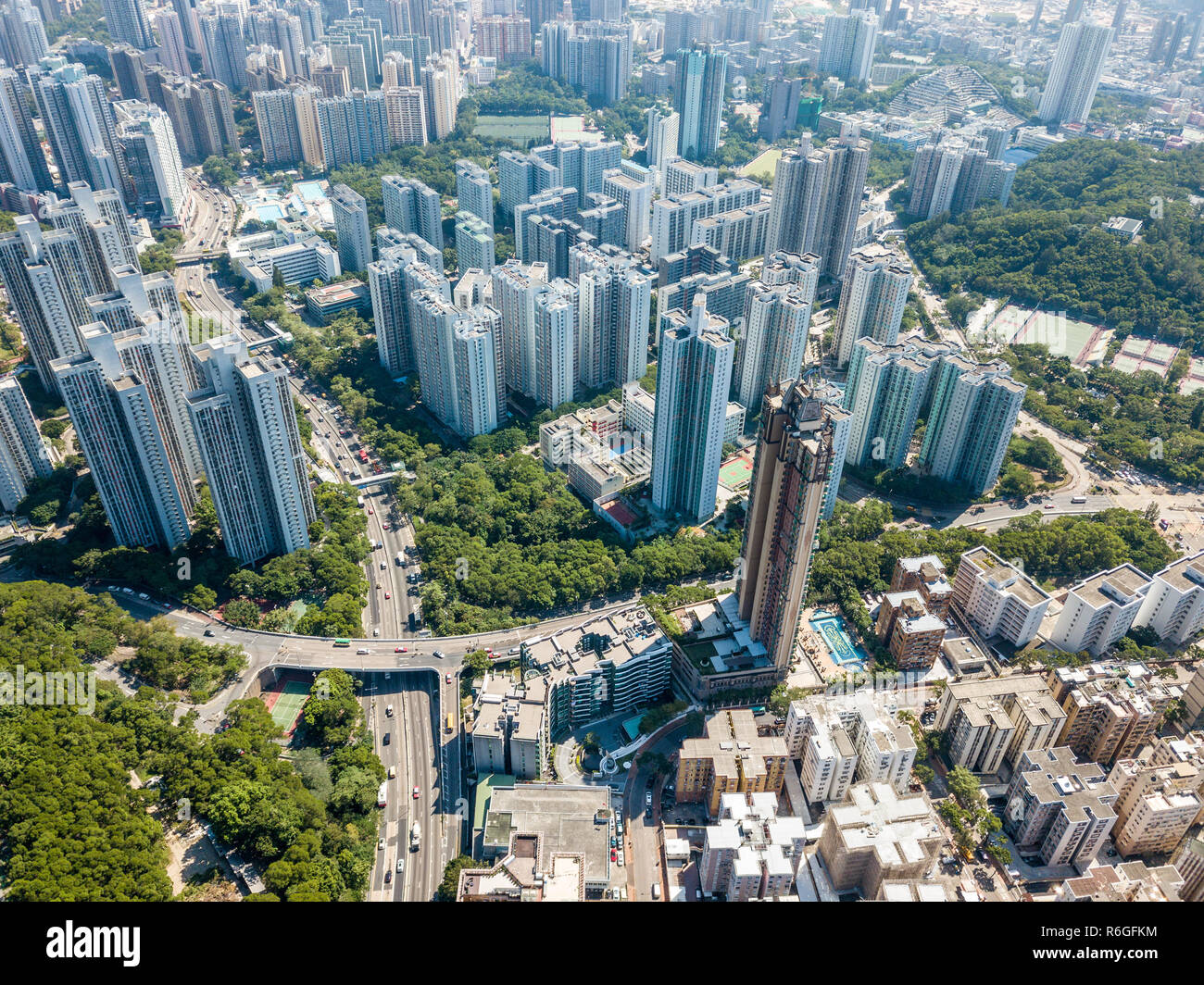 Section mountain road top view hi-res stock photography and images - Alamy
