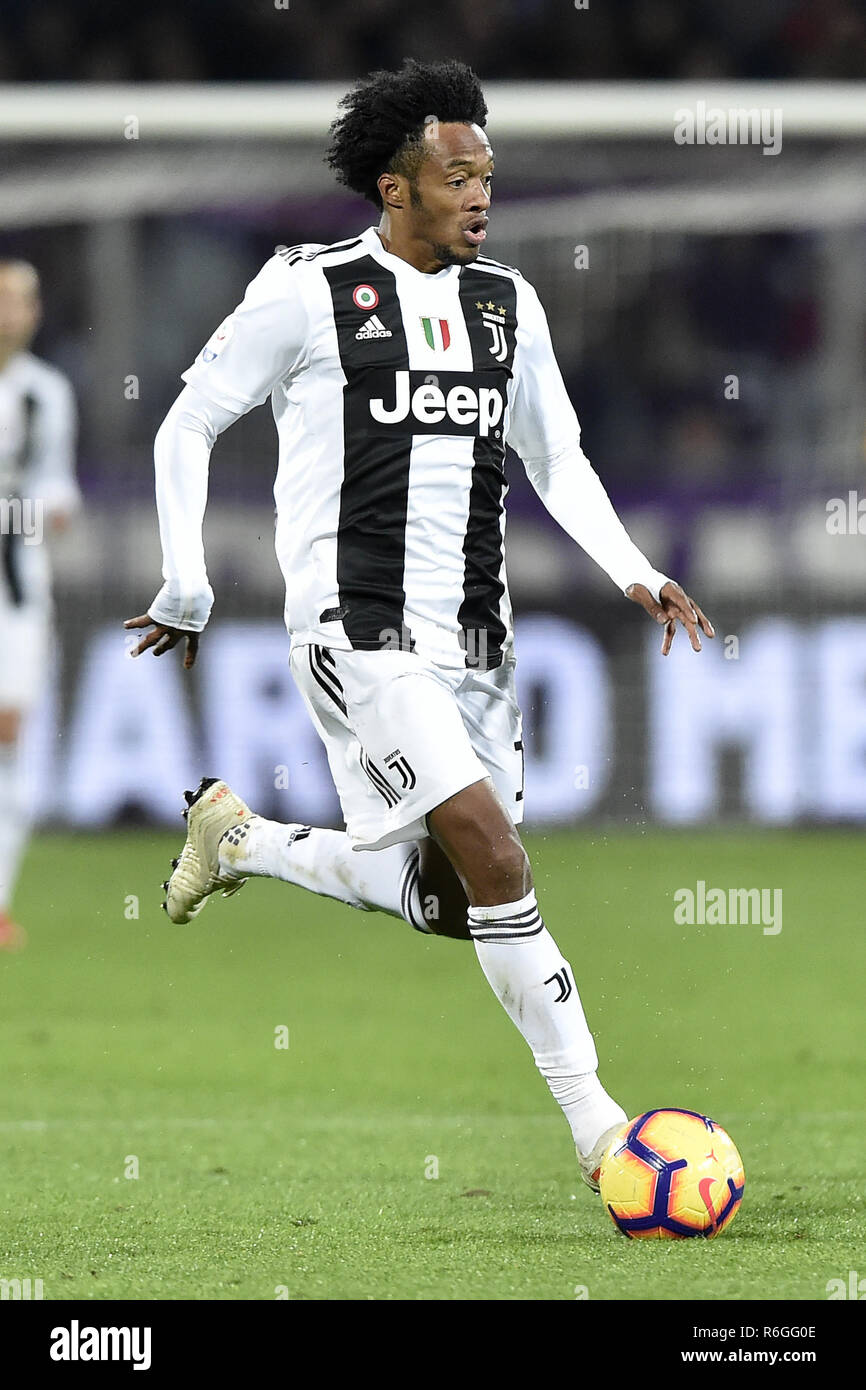 Juan Cuadrado of Juventus during the Serie A match between Fiorentina ...