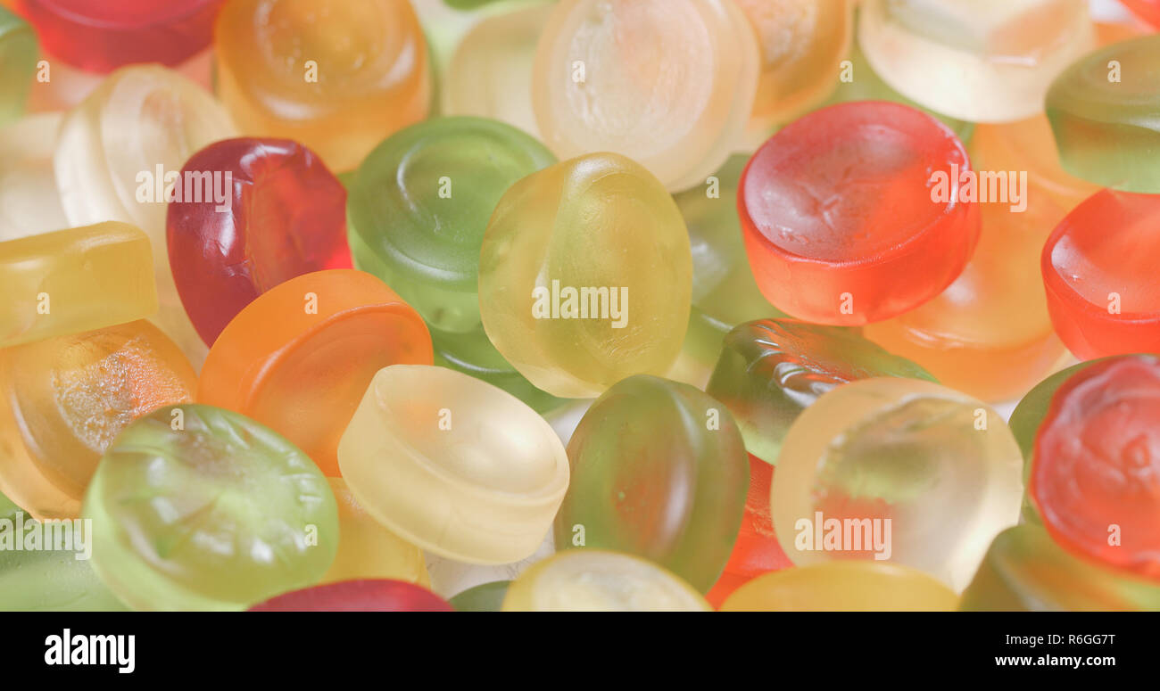 Colorful gummy candy Stock Photo - Alamy