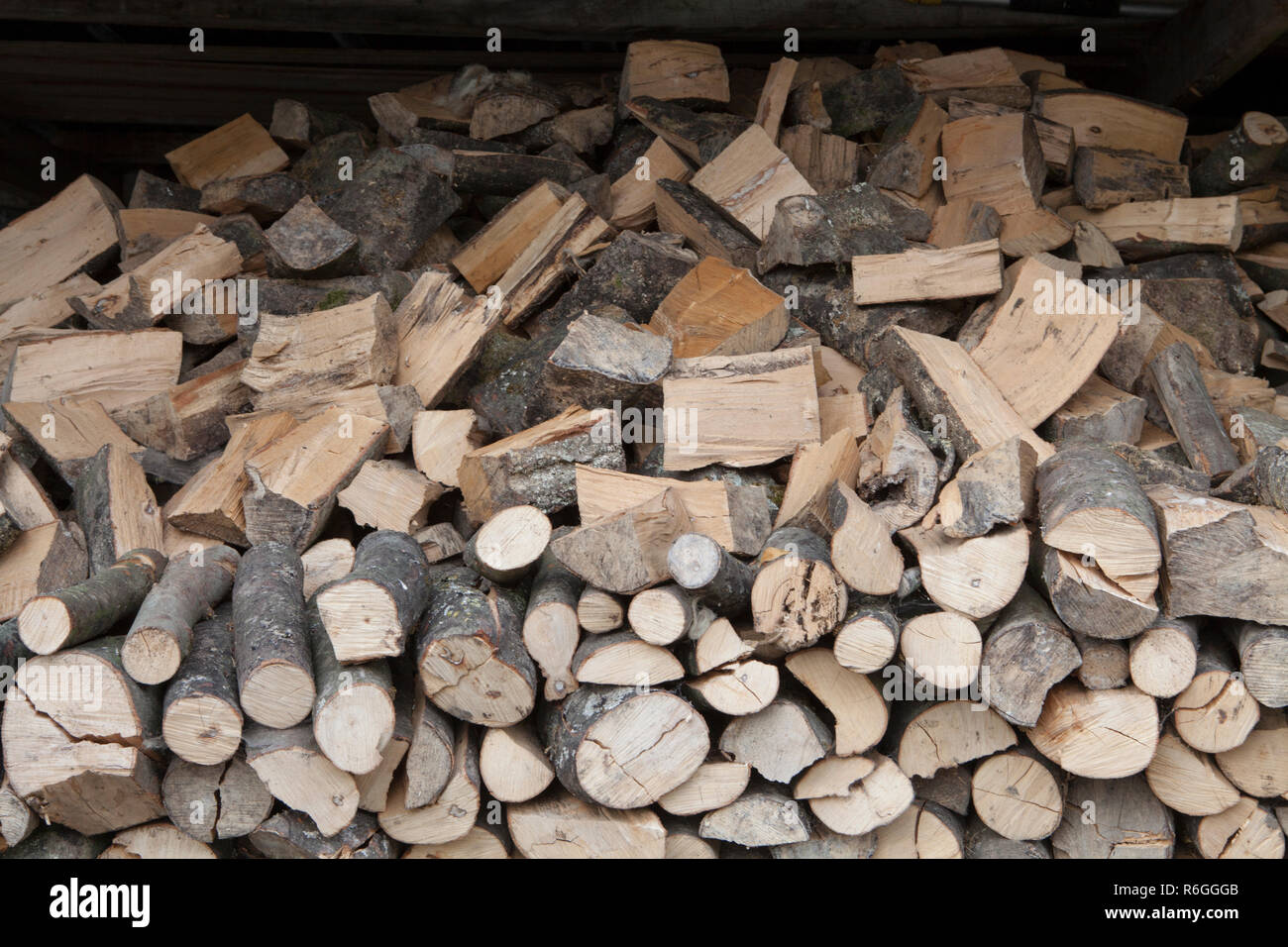 Natural drying of logs hi-res stock photography and images - Alamy