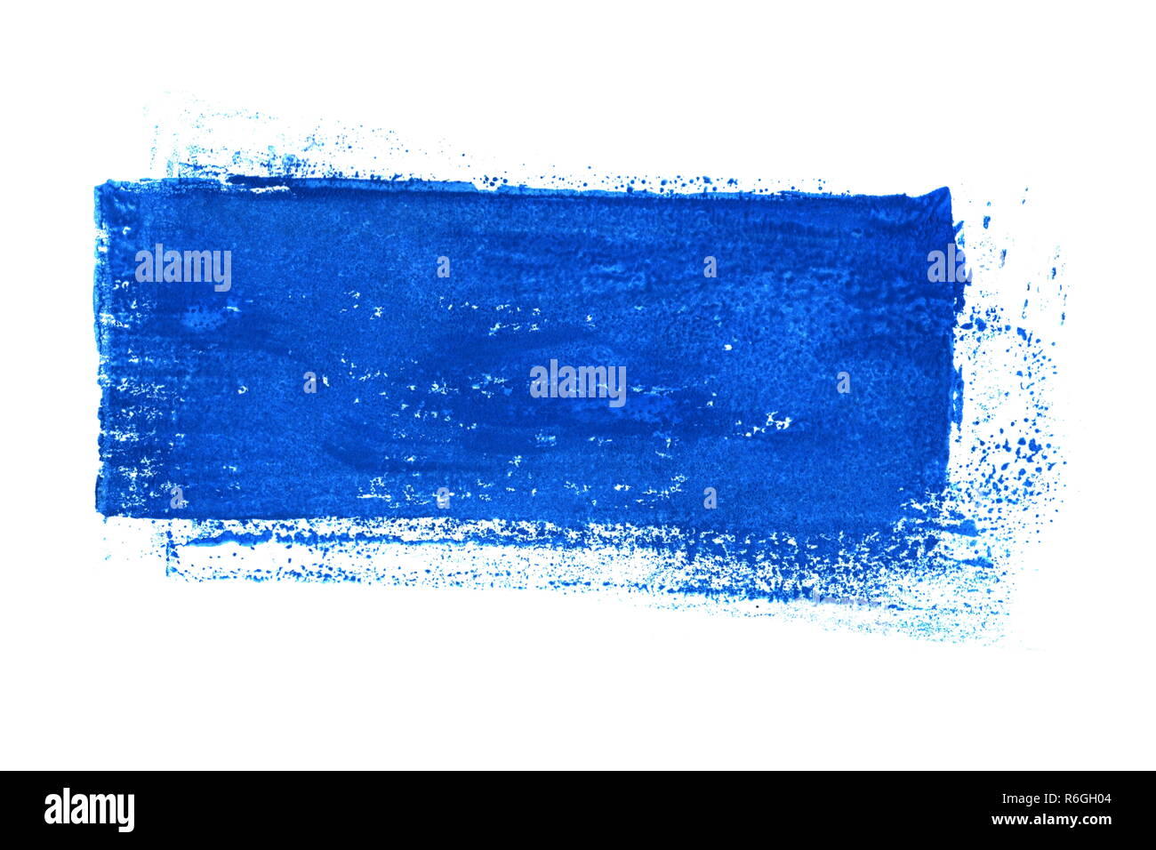 isolated blue messy color strip Stock Photo - Alamy