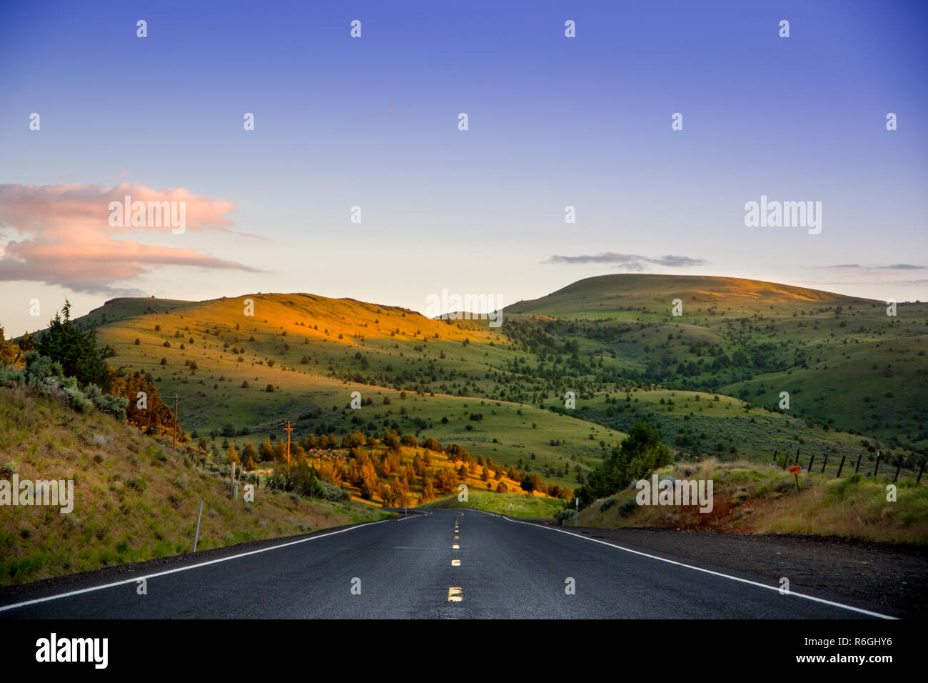 Road To Somewhere Stock Photo - Alamy