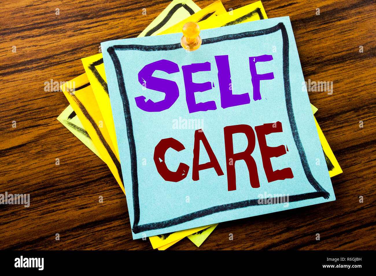 Writing text showing Self Care. Business concept for Taking caring for ...