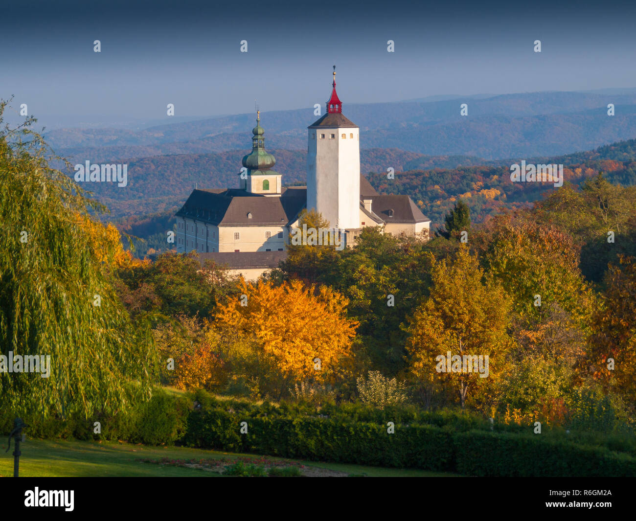 Forchtenstein Castle - a medieval castle from the 15th century located ...