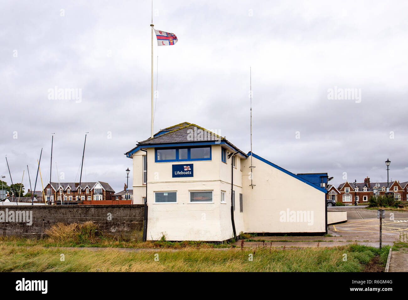 RNLI Lifeboat station in Lytham St Annes Lancashire UK Stock Photo - Alamy