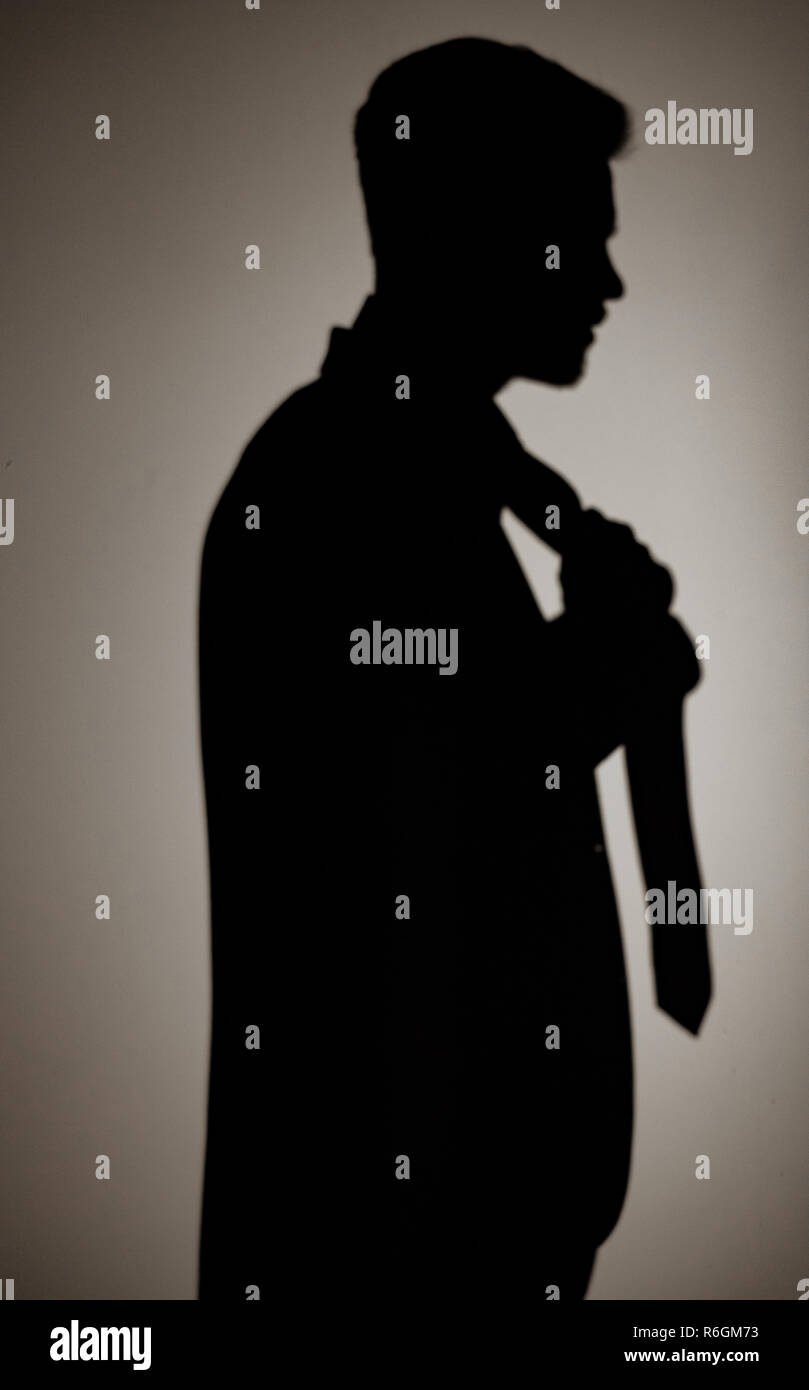 Male Suit Shadow High Resolution Stock Photography and Images - Alamy