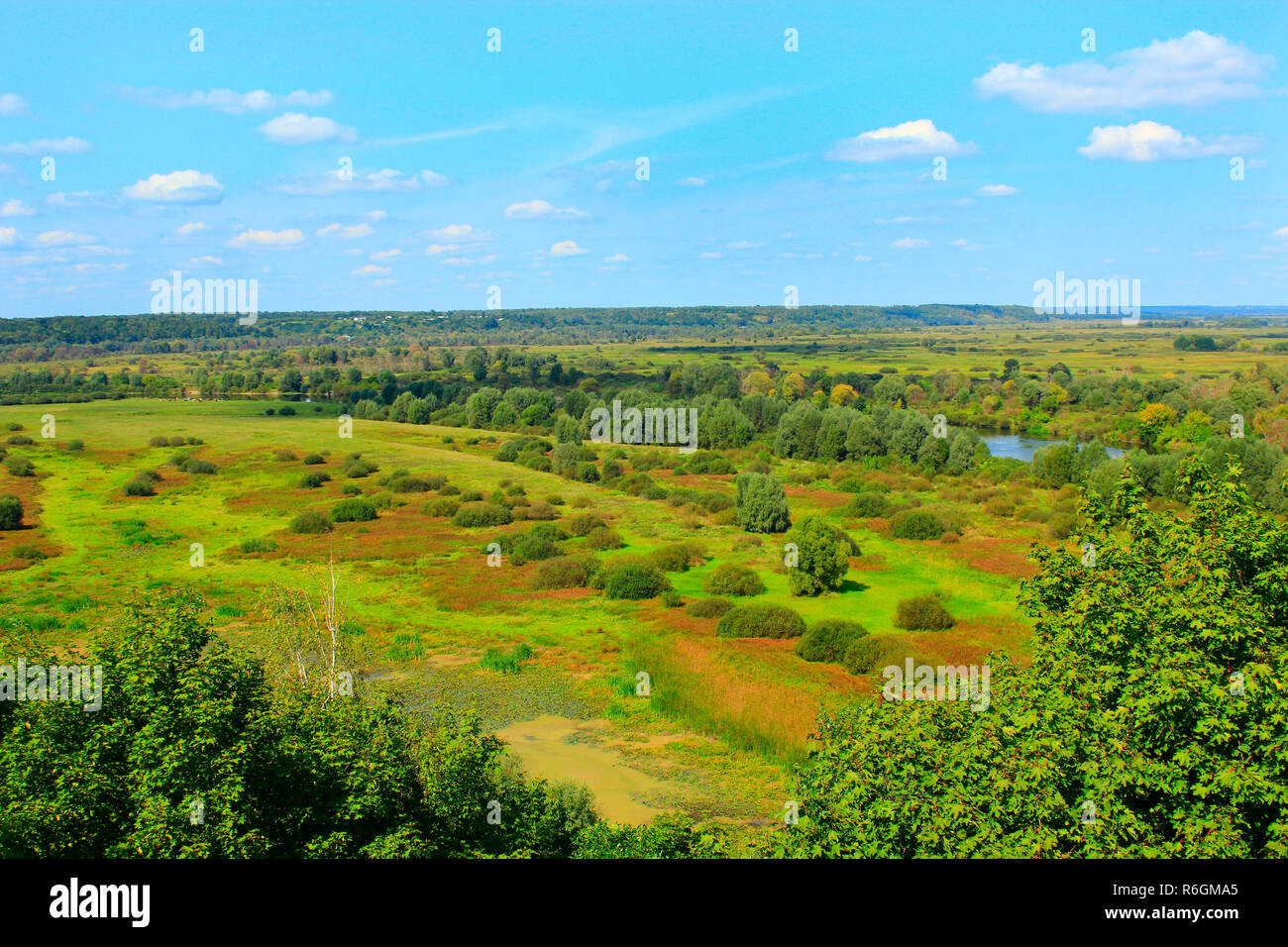 wild landscape from a bird's-eye view Stock Photo - Alamy