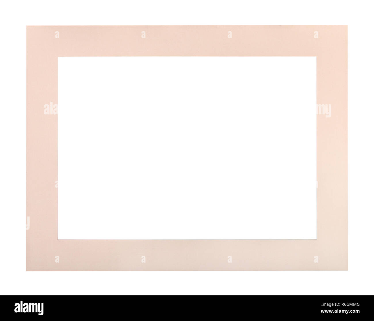 flat pale colored passe-partout for picture frame Stock Photo - Alamy