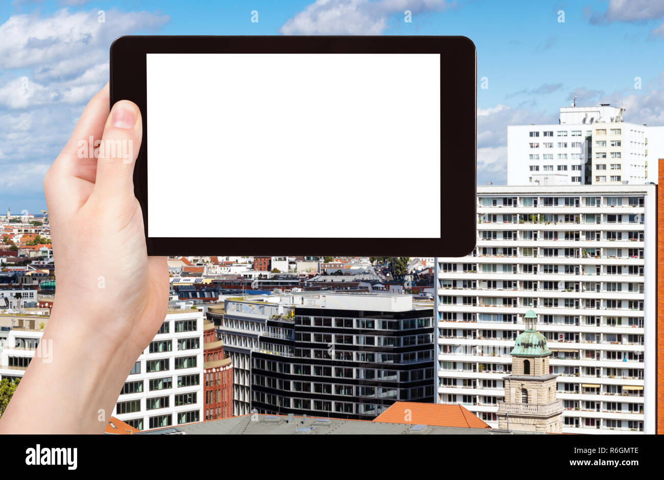 tourist photographs Berlin city in September Stock Photo - Alamy