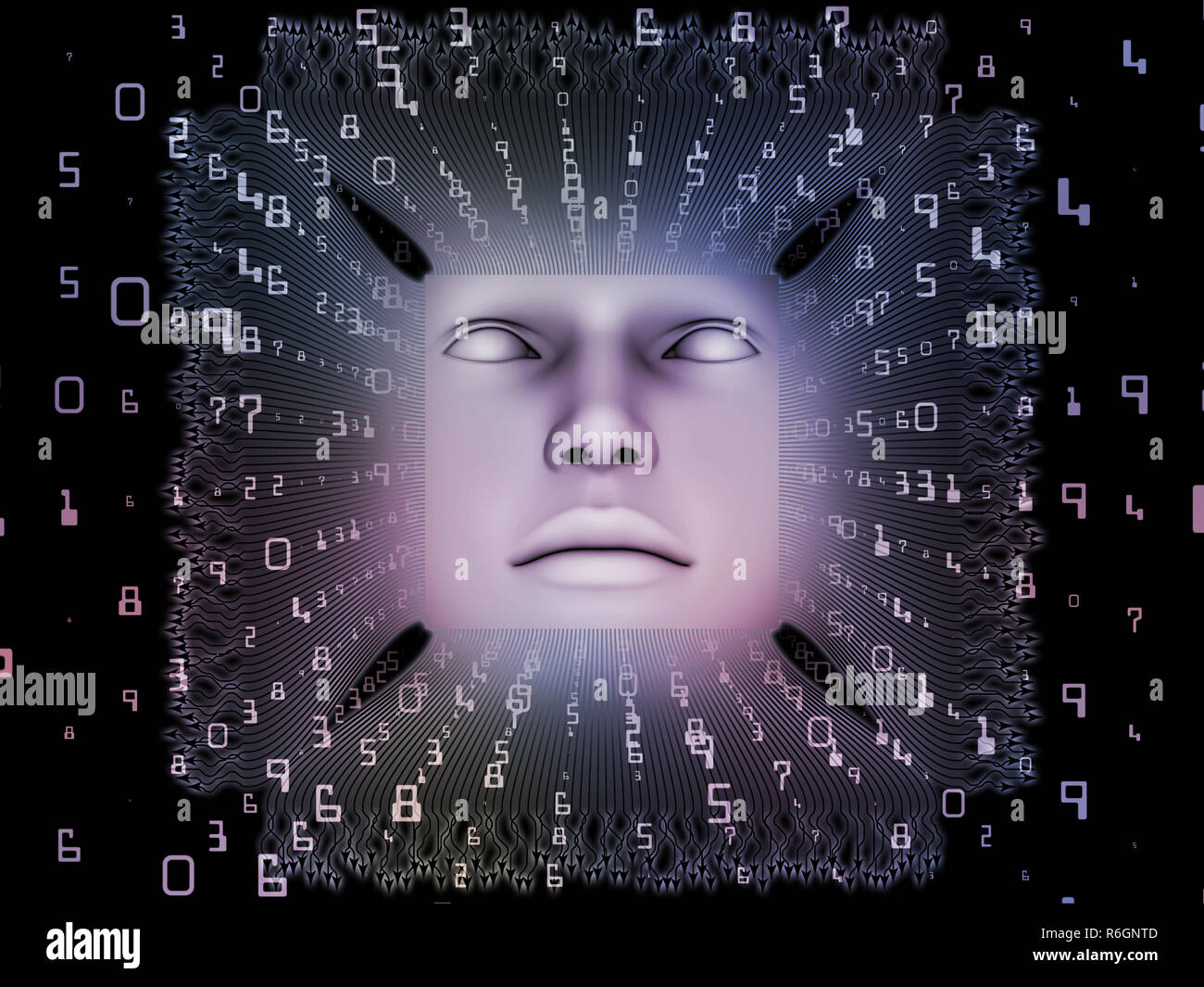 Source of Super Human AI Stock Photo - Alamy