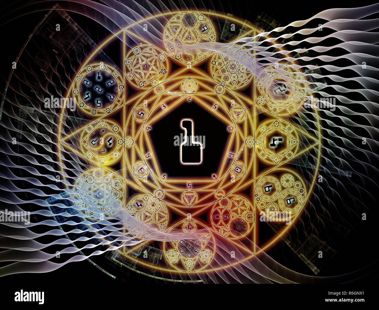 Elements of Symbolic Meaning Stock Photo - Alamy