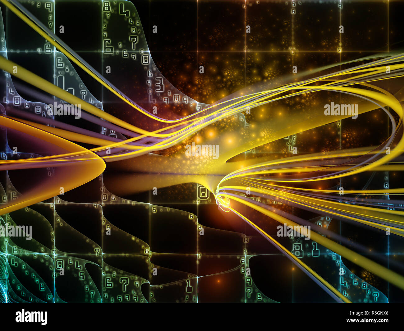 Computing Digital World Stock Photo - Alamy