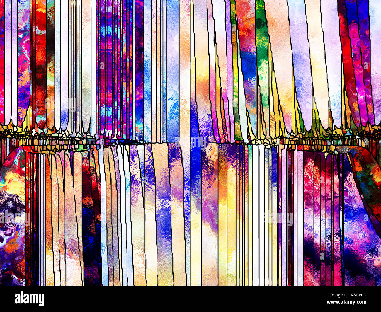 Unfolding of Shape Division Stock Photo - Alamy