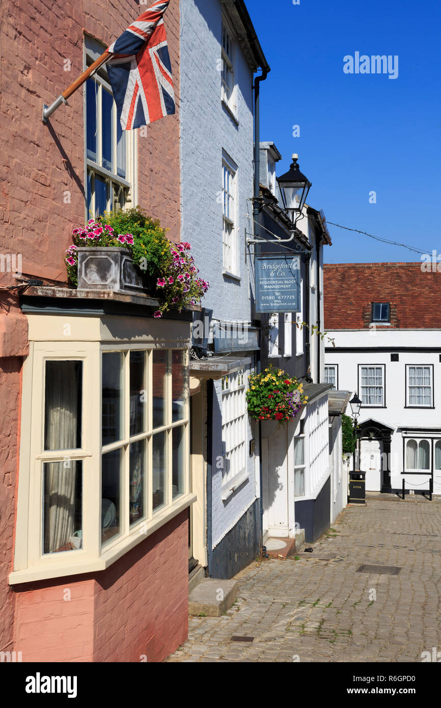 Quay Hill, Lymington Town,Hampshire, England, United Kingdom Stock ...