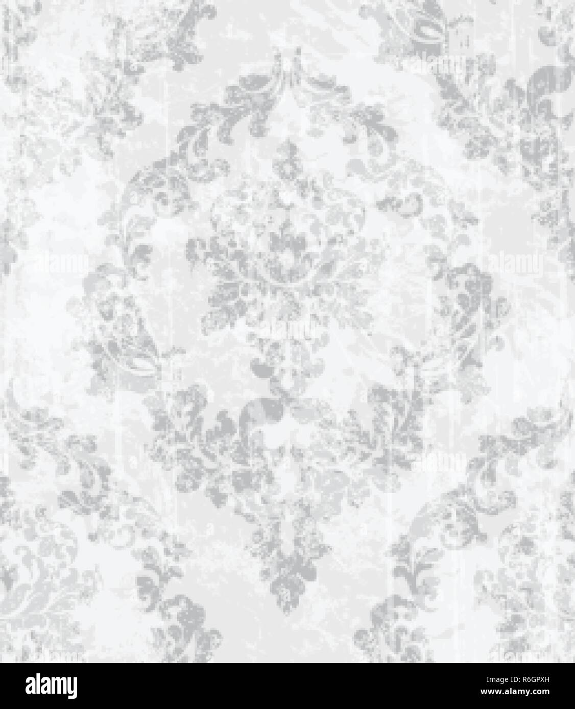 Vintage Baroque ornamented background Vector. Victorian Royal texture ...