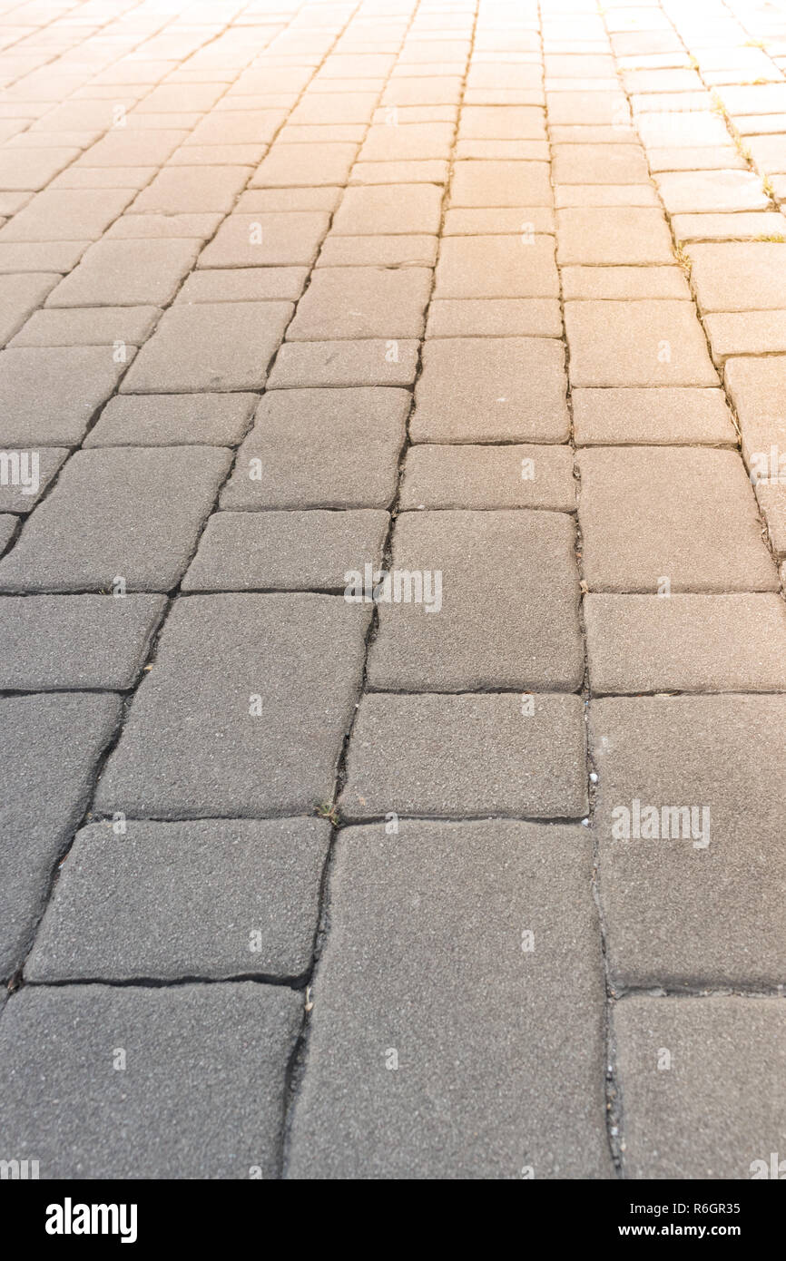 Gray brick blocks Stock Photo - Alamy