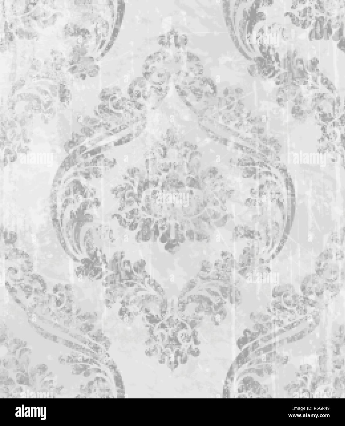 Vintage Baroque ornamented background Vector. Victorian Royal texture ...
