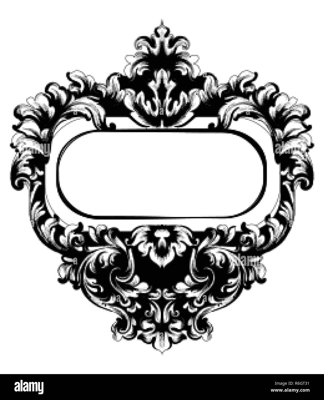 Mirror Frame Vector