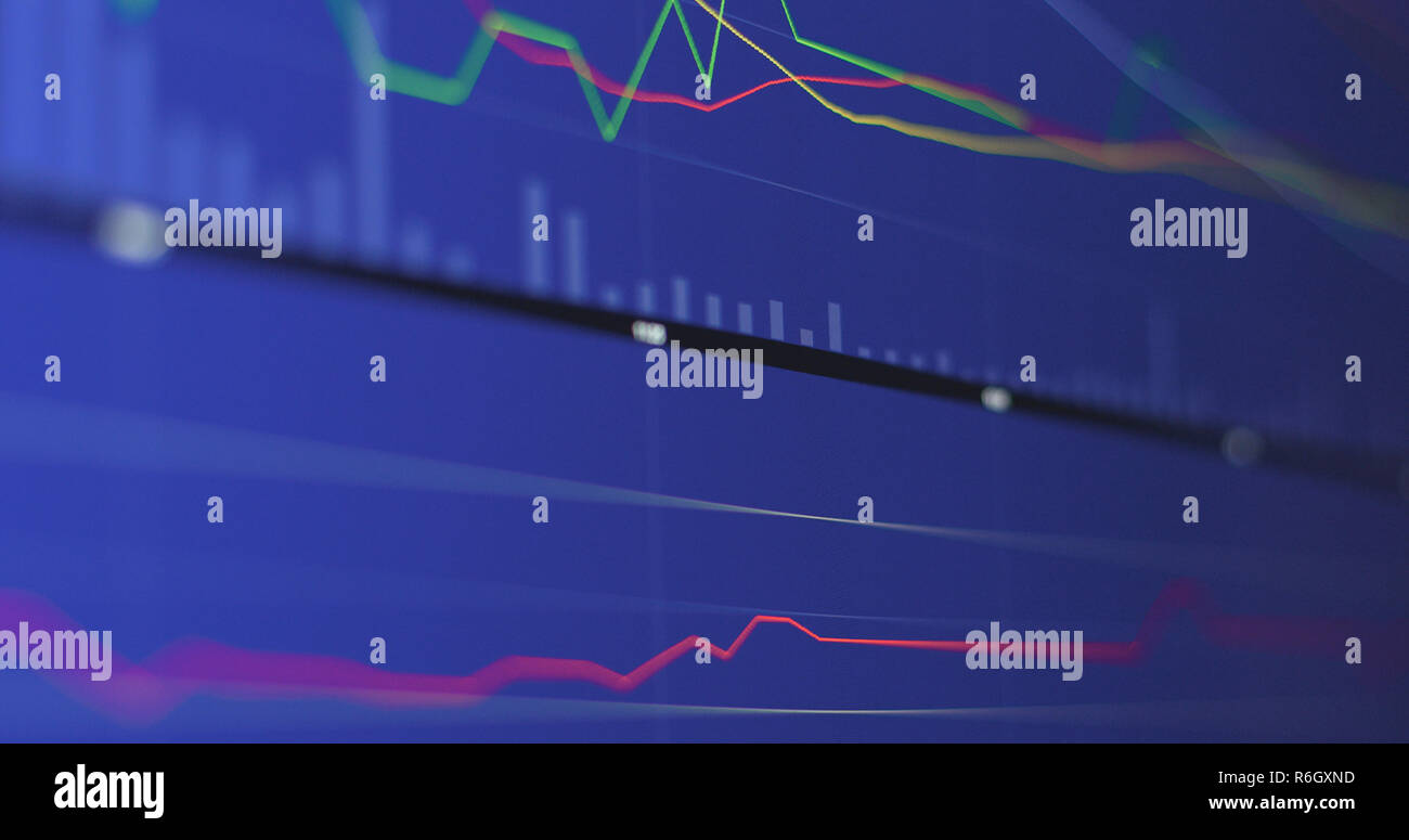 Stock Market Chart Stock Photo - Alamy