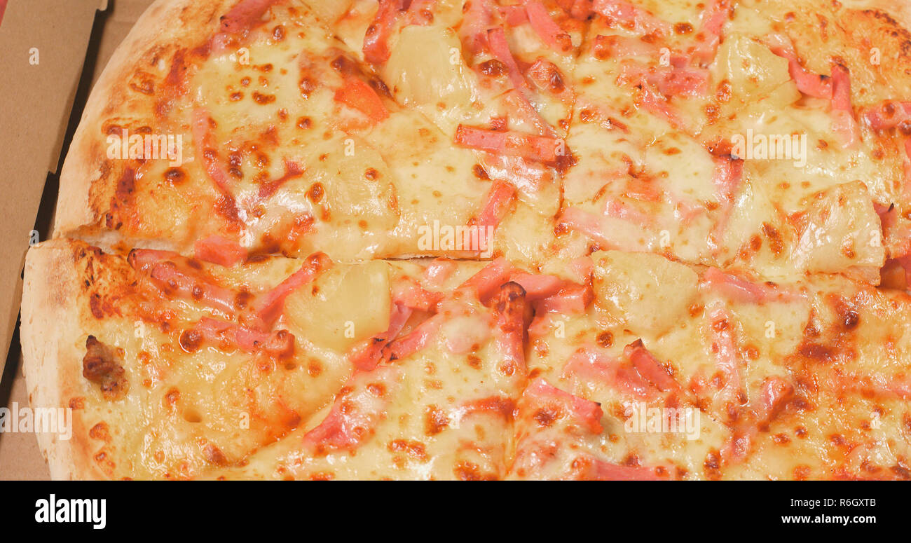 Cheese pizza close up Stock Photo - Alamy