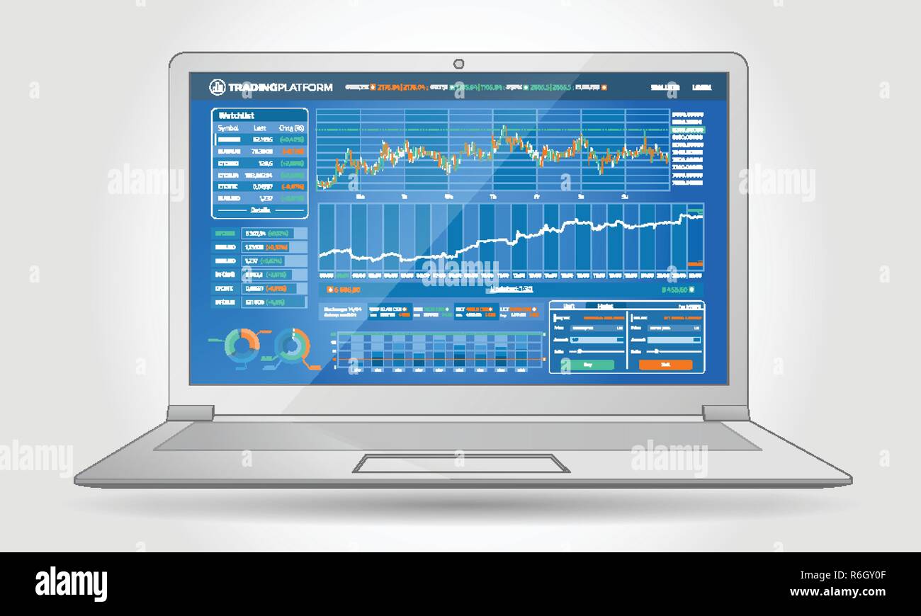 Trading interface hi-res stock photography and images - Alamy