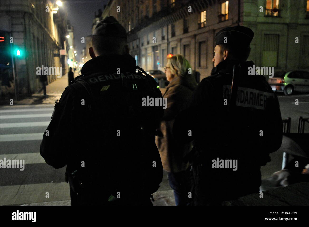 Heavy National Gendarmery security disposal held on the occasion of New ...