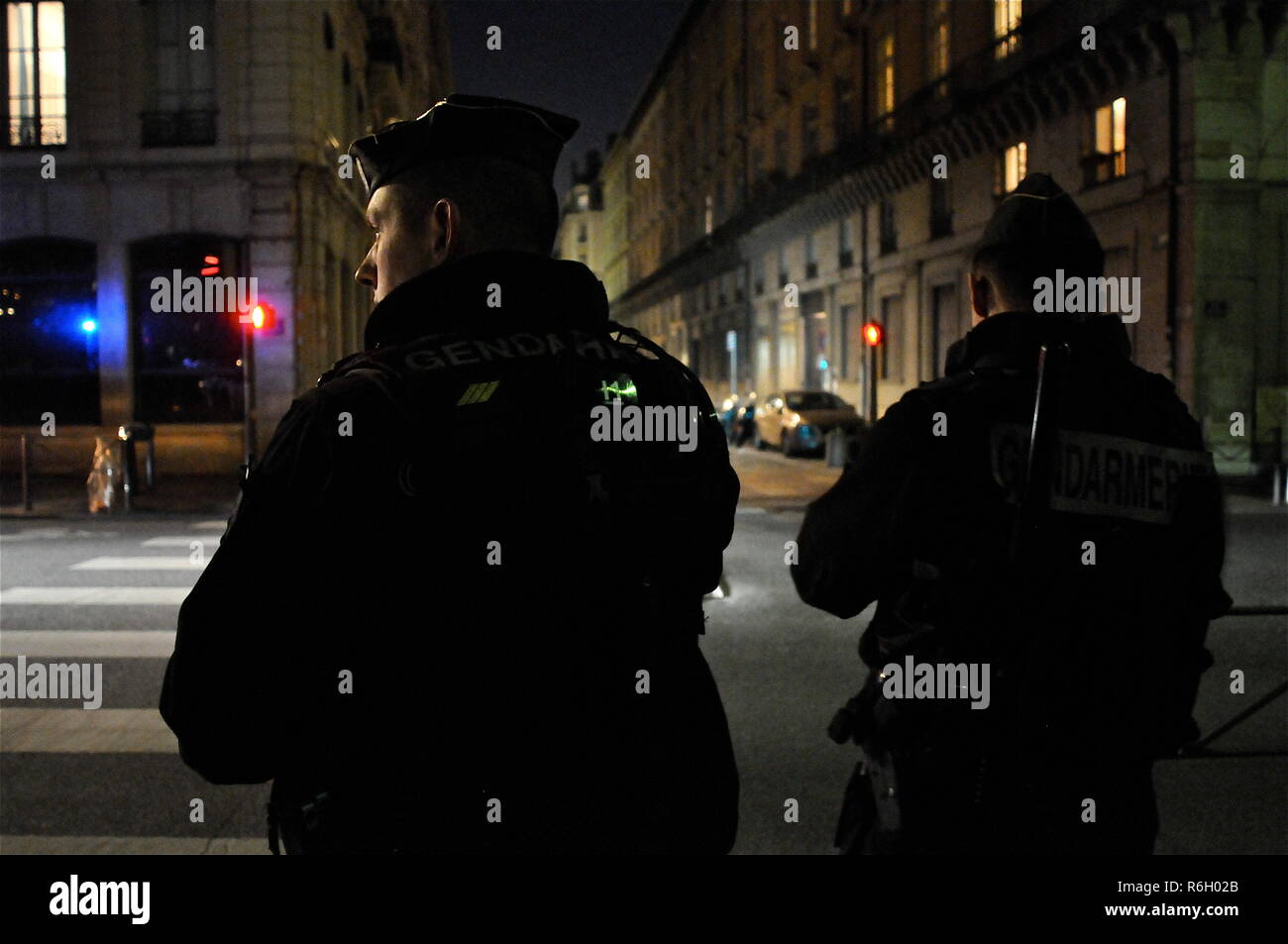 Heavy National Gendarmery security disposal held on the occasion of New ...