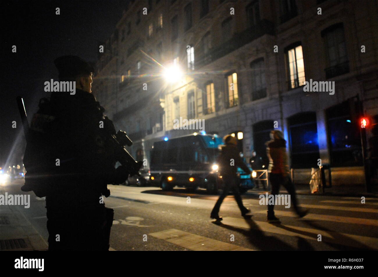 Heavy National Gendarmery security disposal held on the occasion of New ...