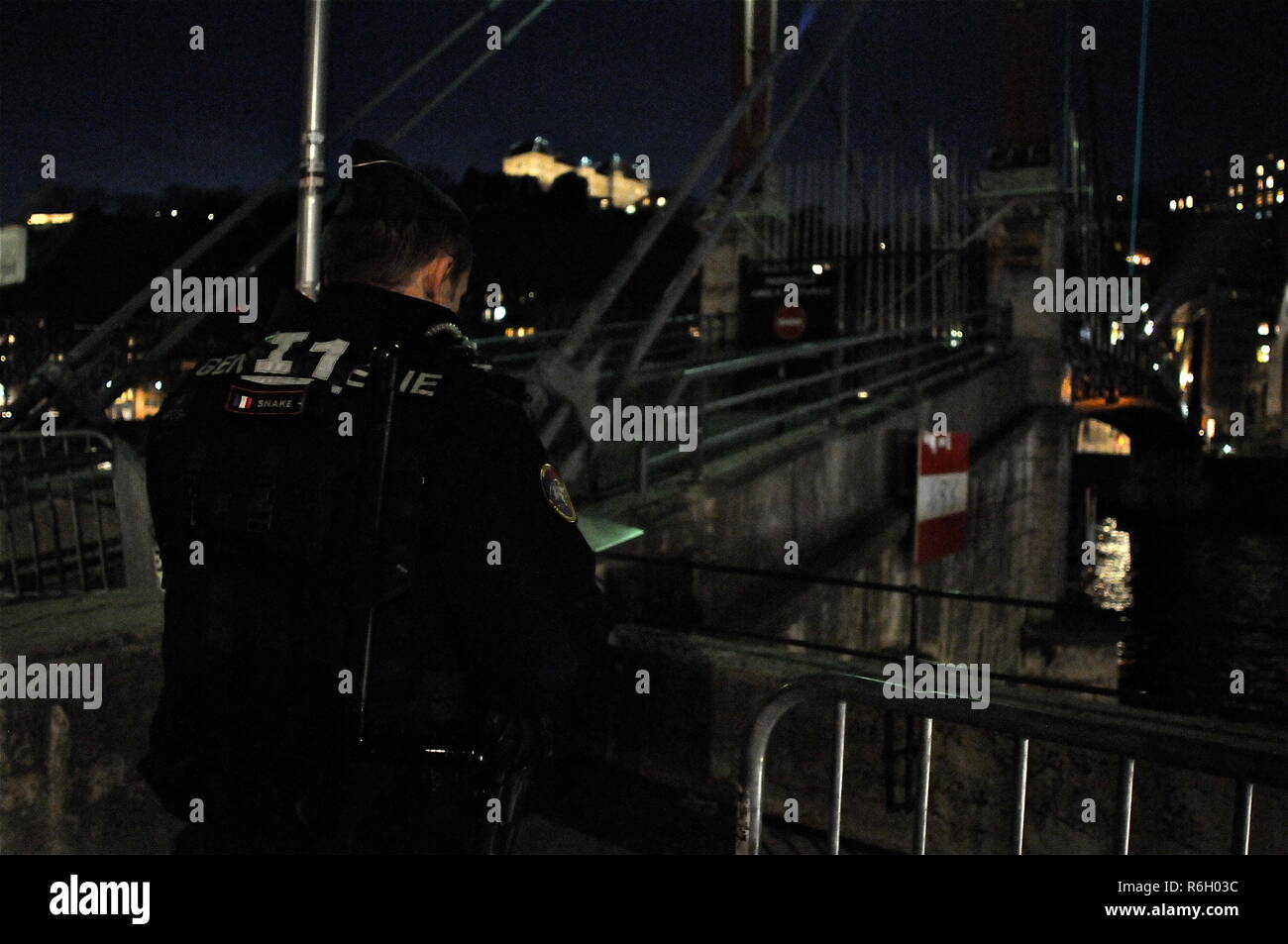 Heavy National Gendarmery security disposal held on the occasion of New ...