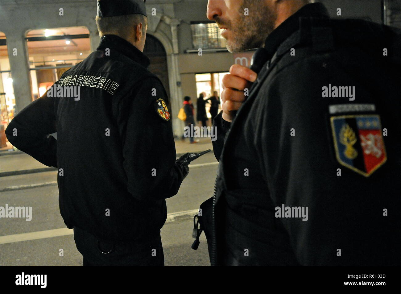 Heavy National Gendarmery security disposal held on the occasion of New ...